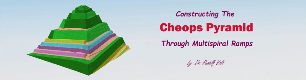 Constructing The Cheops Pyramid Through Multispiral Ramps – Great Pyramid